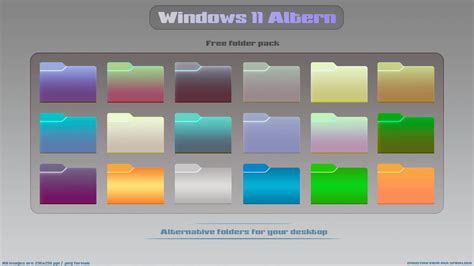 Windows 11 Folder Icon Pack By Spiraloso On Deviantart Images And