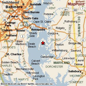 Where Is Bozman Maryland See Area Map More