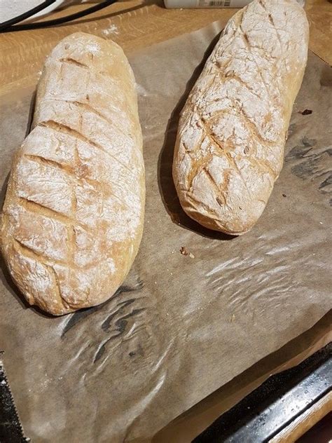 Sauerteig Baguette Von Wohlstandskind Chefkoch Rezept Teig
