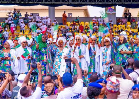 APC Southwest Women Stage Mega Rally For Tinubu In Lagos Photos P M