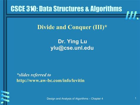 ppt csce 310 data structures algorithms powerpoint presentation free download id 271943
