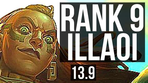 ILLAOI Vs JAX TOP 7 1 7 2 0M Mastery 1400 Games Rank 9 Illaoi