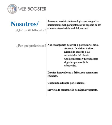Ejemplo De Propuesta Para Negocio