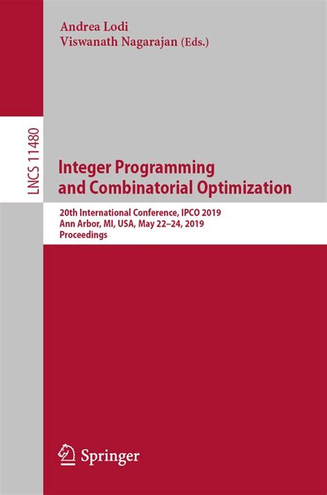 theoretical computer science and general issues integer programming and combinatorial