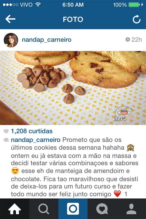 Pin de Nathália Camargo em Instagram Manteiga de amendoim e chocolate