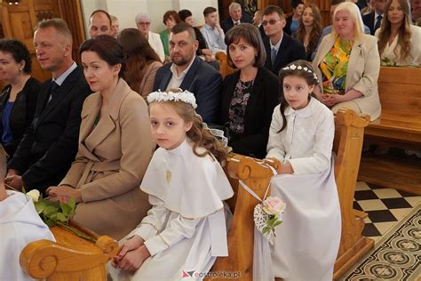 Pierwsza Komunia Święta w kościele pw Nawiedzenia NMP w Ostrołęce
