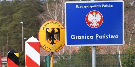 Niemiecka Policja M Wi O Za Amaniu Si Na Granicy Z Polsk Chc