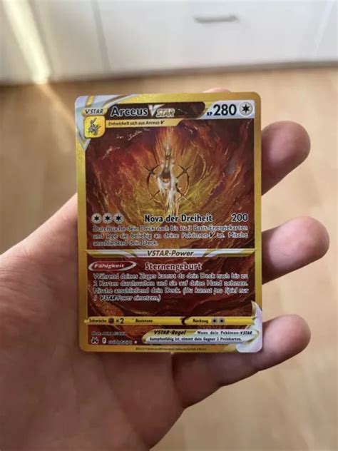 Pok Mon Arceus Vstar Gg Gg Zenit Der K Nige Deutsch Nm Eur