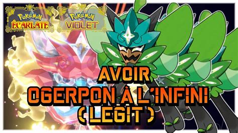 COMMENT avoir OGERPON à l INFINI LEGAL avec un seul JEU dans