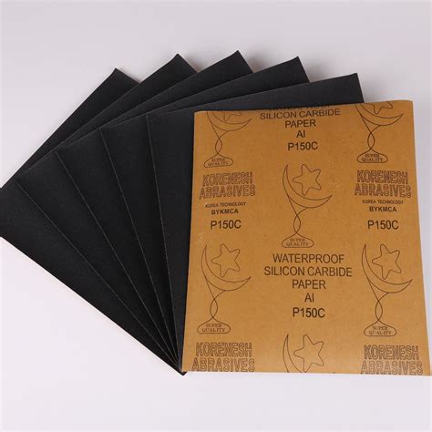 Korenesh Abrasives Super Quality Abrasive Waterproof Paper Silicon