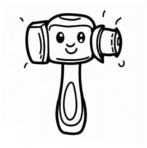 Desenhos De Martelo Para Colorir Pintar E Imprimir ColorirOnline