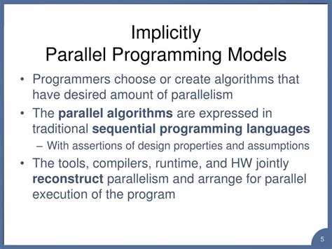 ppt implicitly parallel programming models powerpoint presentation free download id 1722157