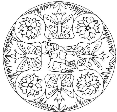 Mandala De Primavera Para Colorear