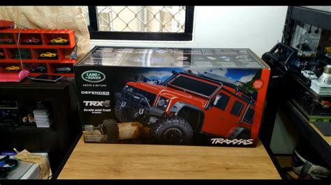 模型收藏路虎衛士 Traxxas TRX 4 Land Rover Defender Unboxing YouTube