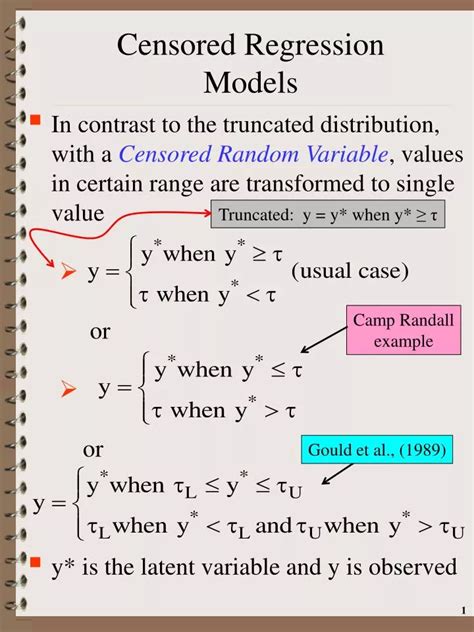 ppt censored regression models powerpoint presentation free download id 2560429