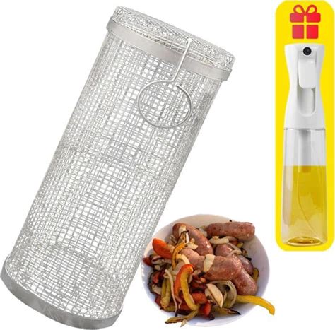 Panier De Gril Extrieur Grande Capacit Grille Saucisse Barbecue Pour