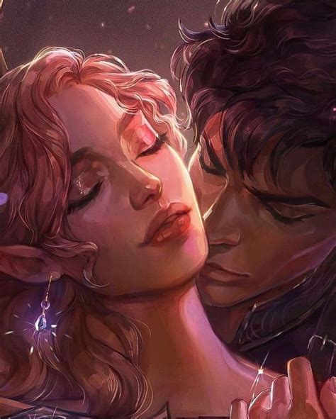 Elain Archeron Azriel Elriel Fanart Acotar A Court Of Mist