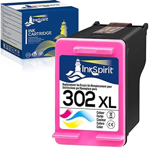 Oeggoink Lot de 302 cartouches d encre reconditionnées pour HP 302