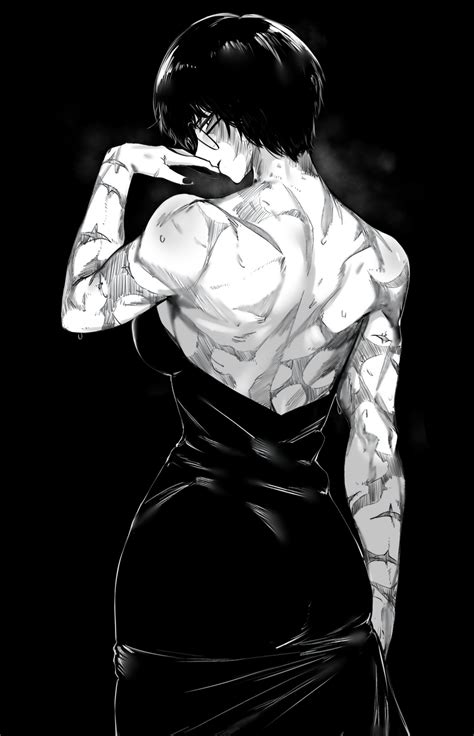 Rule 34 1girls Back Back View Behind Behind View Burn Marks Burn Scar Burns Clothed Female