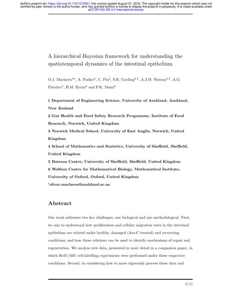 pdf a hierarchical bayesian framework for understanding the spatiotemporal dynamics of the