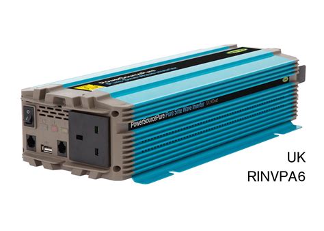 Ring 600W PowerSourcePure Pure Sine Wave Inverter 1x UK Socket