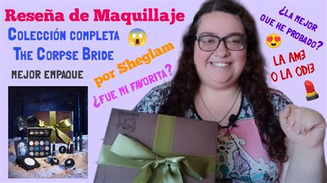 Reseña Colección Corpse Bride por Sheglam YouTube