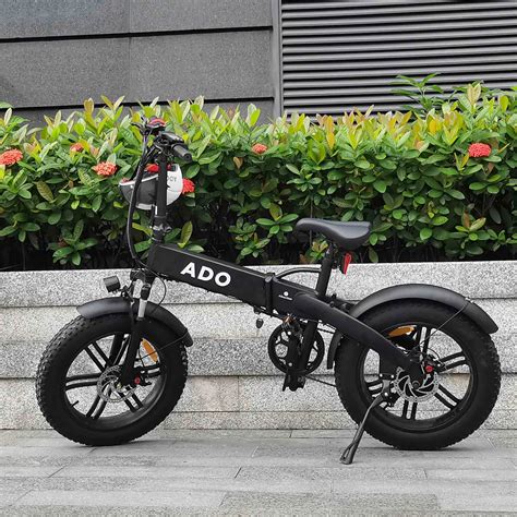 Foldable Electric Fat Tire Bike Bicycle Ado A20f Folding Ebike Electric