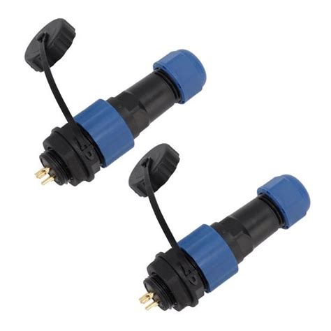VBESTLIFE prise mâle SD16 femelle 2 pièces SD16 IP68 connecteur d