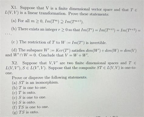 solved x1 suppose that v is a finite dimensional vector