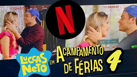 AGORA É OFICIAL LUCCAS NETO EM ACAMPAMENTO DE FÉRIAS 4 NA NETFLIX YouTube