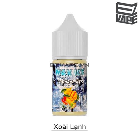 Max Ice Mango Ice Salt Nic 30ml Pink Vape Đơn vị cung cấp Vape Số 1