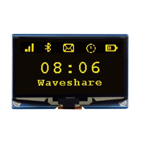 Waveshare Inch Oled Display Module C Resolution Spi I C