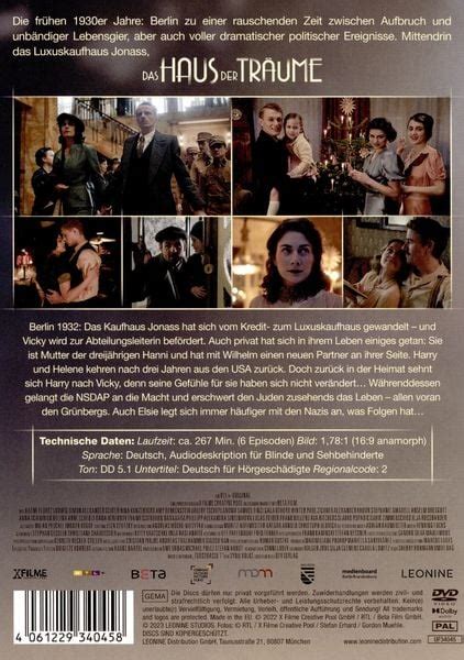 Das Haus Der Tr Ume Staffel Dvds Von Sherry Hormann Dvd Thalia