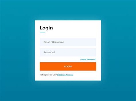 Amazing Login Form Ui Design Html Css Ui Forms Login Email Simple