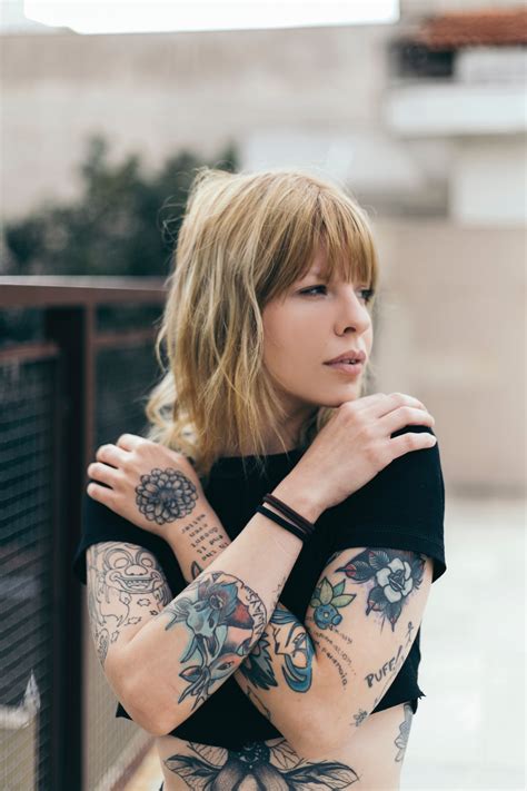 Free Images Shoulder Blond Beauty Arm Skin Hairstyle Joint Cool Model Temporary