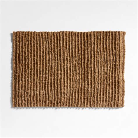 Textured Chunky Coir Natural Indoor Outdoor Doormat 24 X36 Crate