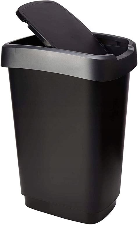 Kosz na śmieci Rotho Twist 25l z pokrywką plastik 13651263848