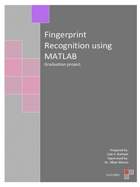 fingerprint recognition using matlab pdf download free pdf fingerprint biometrics