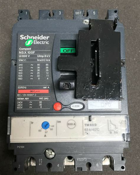 NSX 100F Schneider Electric LV438008 Circuit Breaker Compact DC