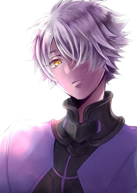 Pin On Fate White Hair Anime Guy Anime White Hair Boy Anime Black Hair
