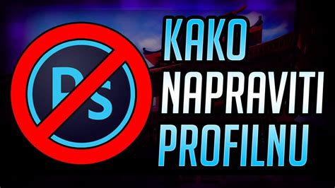 Kako Napraviti Profilnu Sliku Za Youtube Kanal BEZ PHOTOSHOPA HD