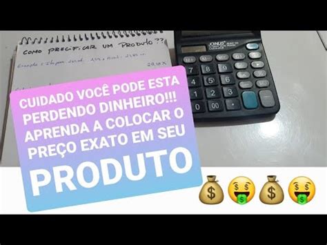 A FORMA CORRETA DE COLOCAR PREÇO NOS PRODUTOS PRECIFICAÇÃO I YouTube