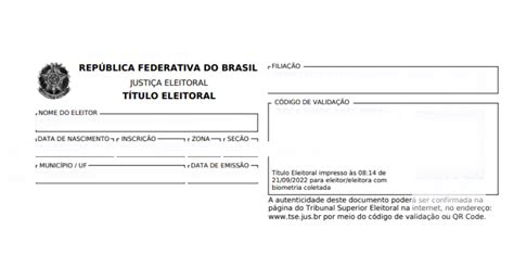 Eleições 2022 Quer imprimir o título de eleitor em casa Veja como