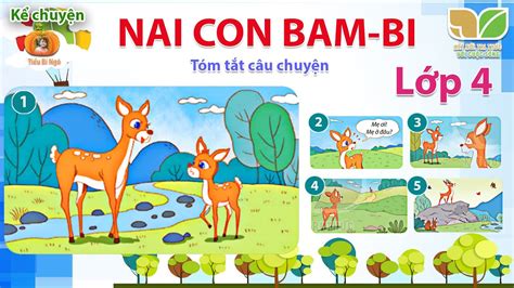 Nai con Bam bi Tiếng Việt Lớp 4 SGK Kết nối tri thức với cuộc sống