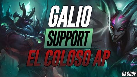 GALIO S12 SUPPORT GUÍA CÓMO JUGAR CON GALIO RUNAS OBJETOS