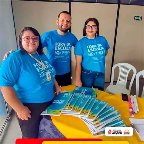 Encontrão Da Busca Ativa Escolar 2022 Prefeitura Municipal de Caiçara PB