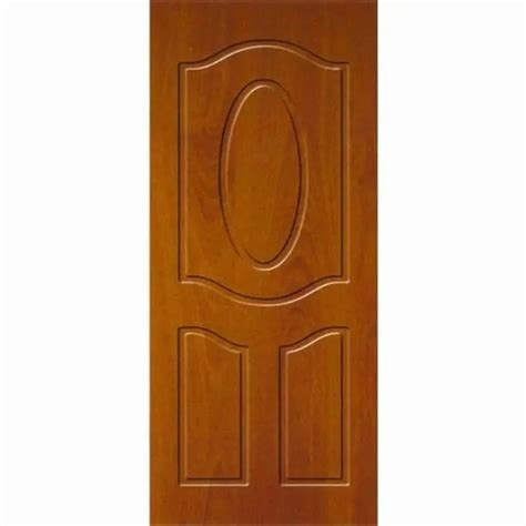 Interior 20mm Brown Pinewood Membrane Door For Home Height 84 Inch