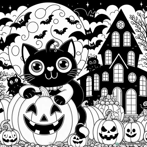 Coloriage d horreur pour enfant à Télécharger ou à Imprimer gratuitement