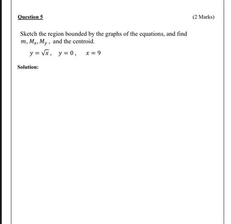 solved sketch the region bounded by the graphs of the