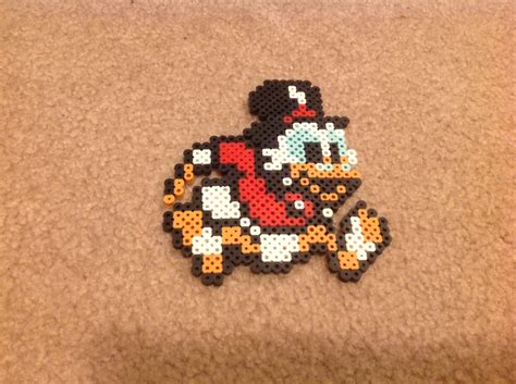 Scrooge McDuck Perler Bead Sprite By VGPerlers On Etsy